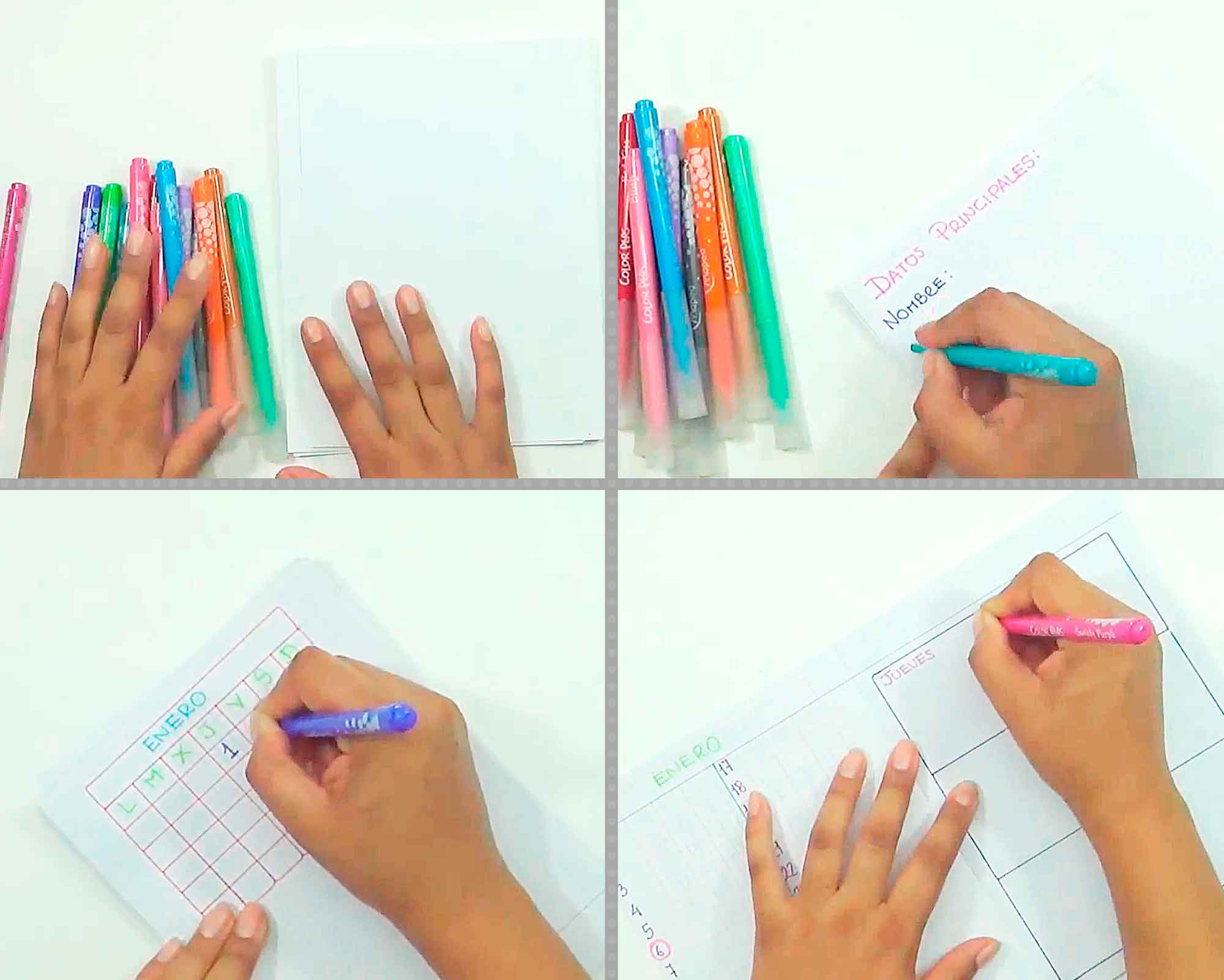Cómo hacer una agenda | Ecobrisa Manualidades